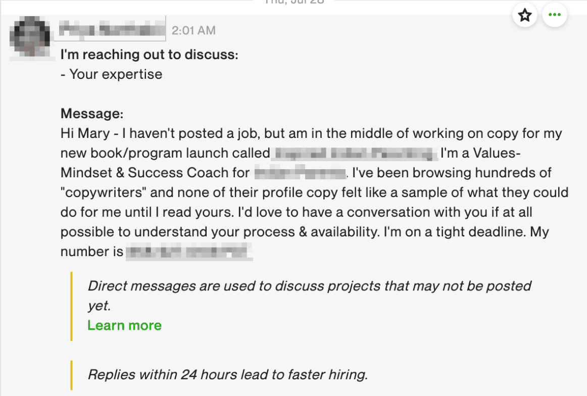 How to write Upwork proposals that get "YES" responses