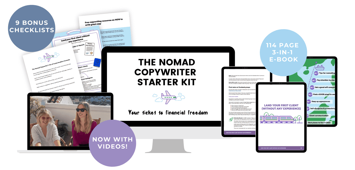 The Nomad Copywriter Starter Kit: A Copywriting Course for Beginners